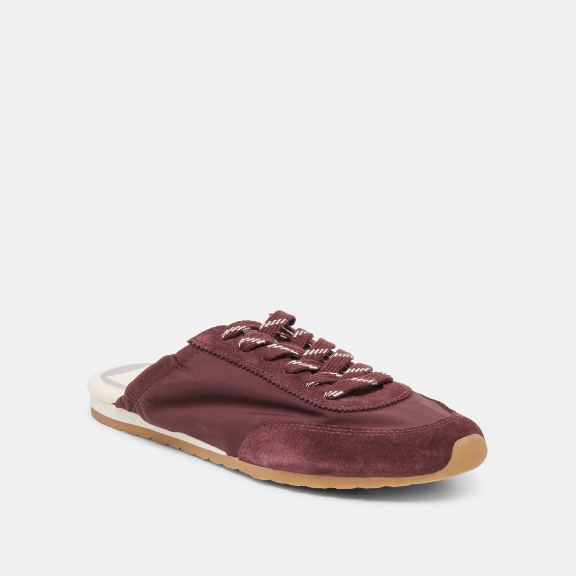DARIS Mulberry Nylon Slip-On Sneakers | Women's Designer Shoes – Dolce ...