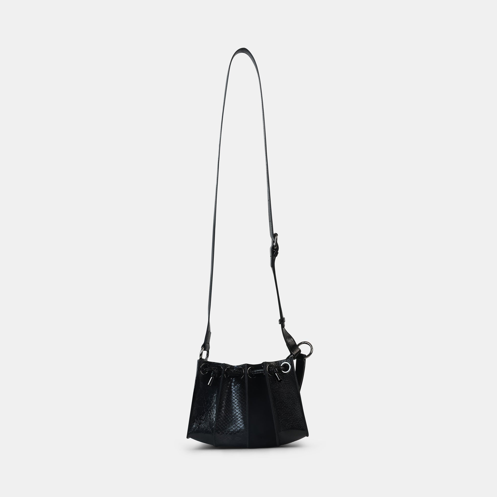 TONETTE Black Leather Crossbody Bag | Women's Designer Handbags – Dolce ...